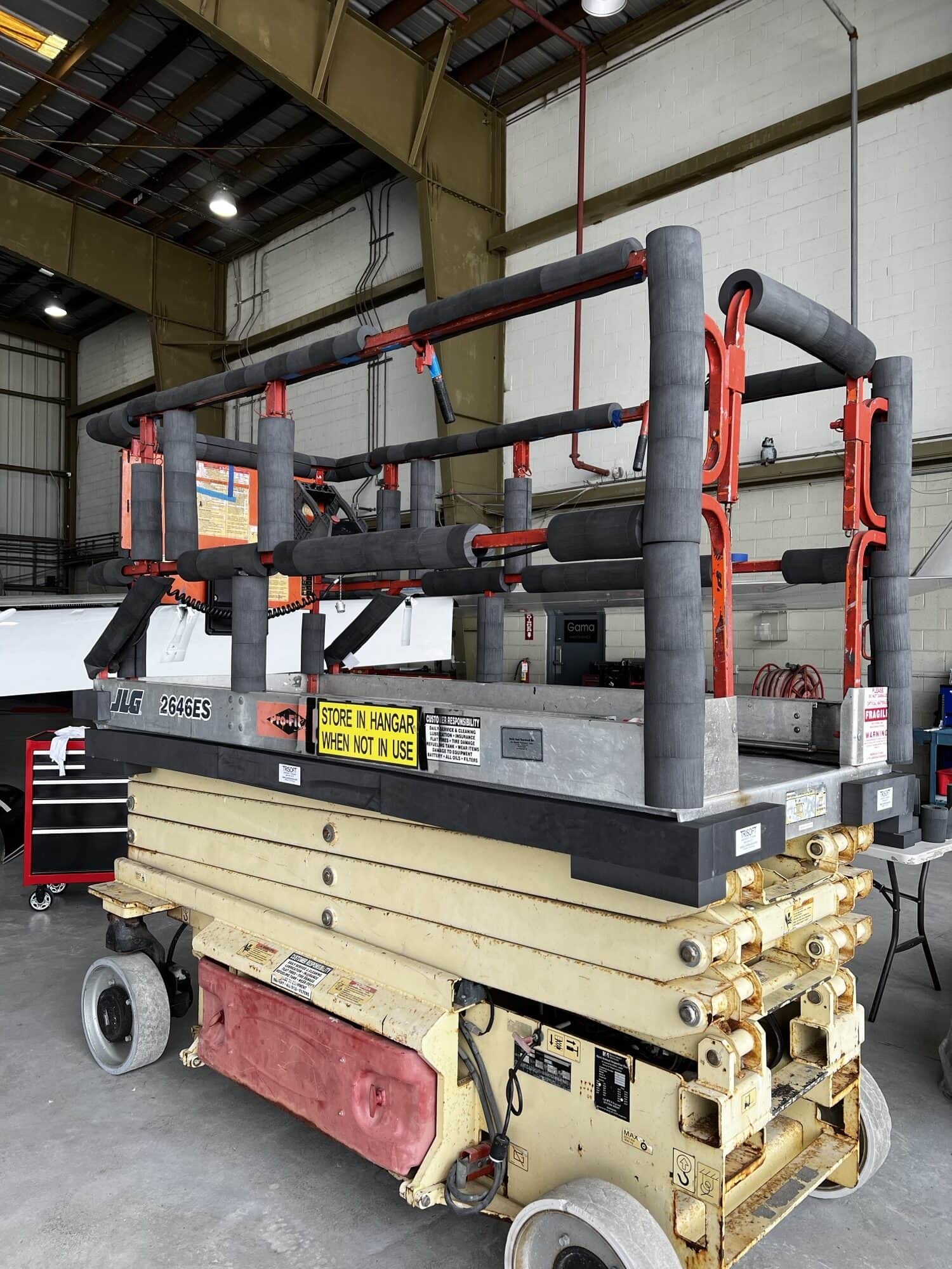 Lift/Stand Protection - Trisoft Aircraft Covers